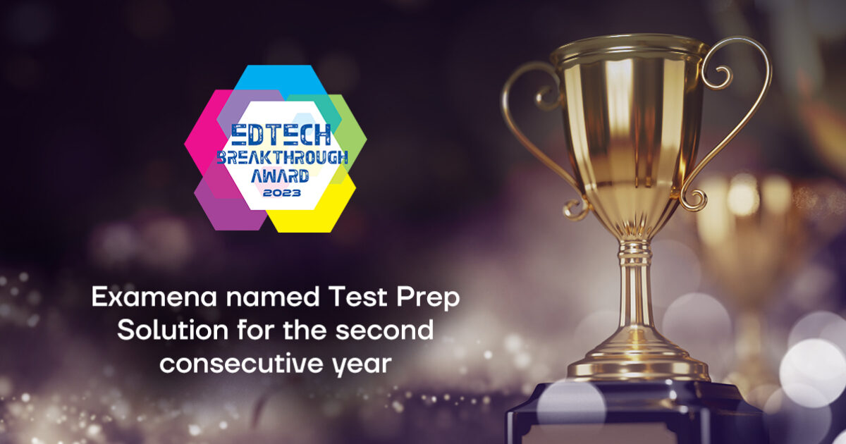 MaivenPoint Examena wins 2nd Test Prep Solution of the Year Award ...